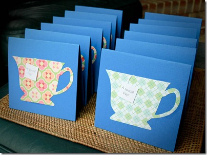 Sunnypond: Tea Bag Thank You Notes